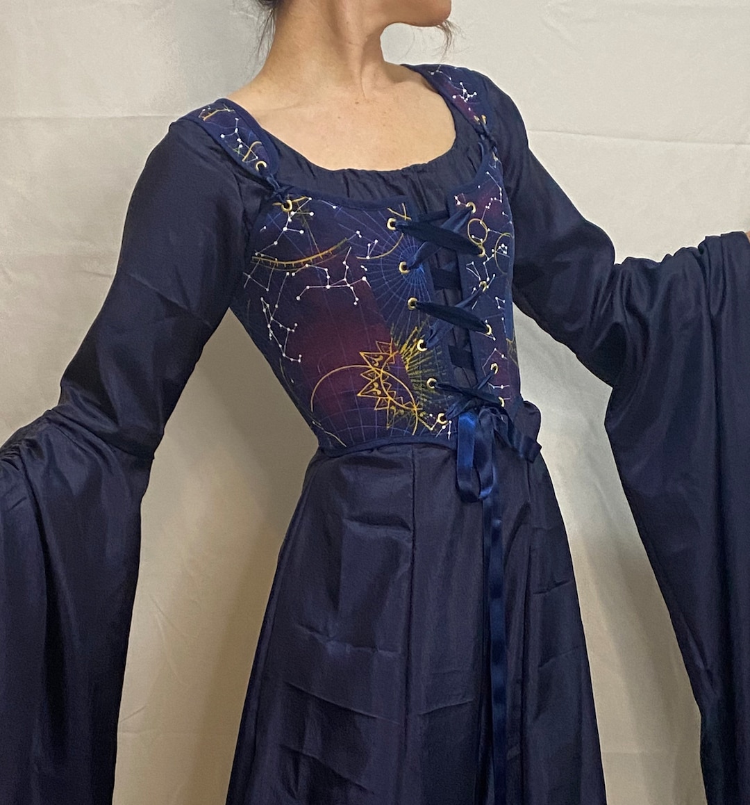 Stargazing Bodice, Corset Bodice, Costume, Renaissance Faire Bodice ...