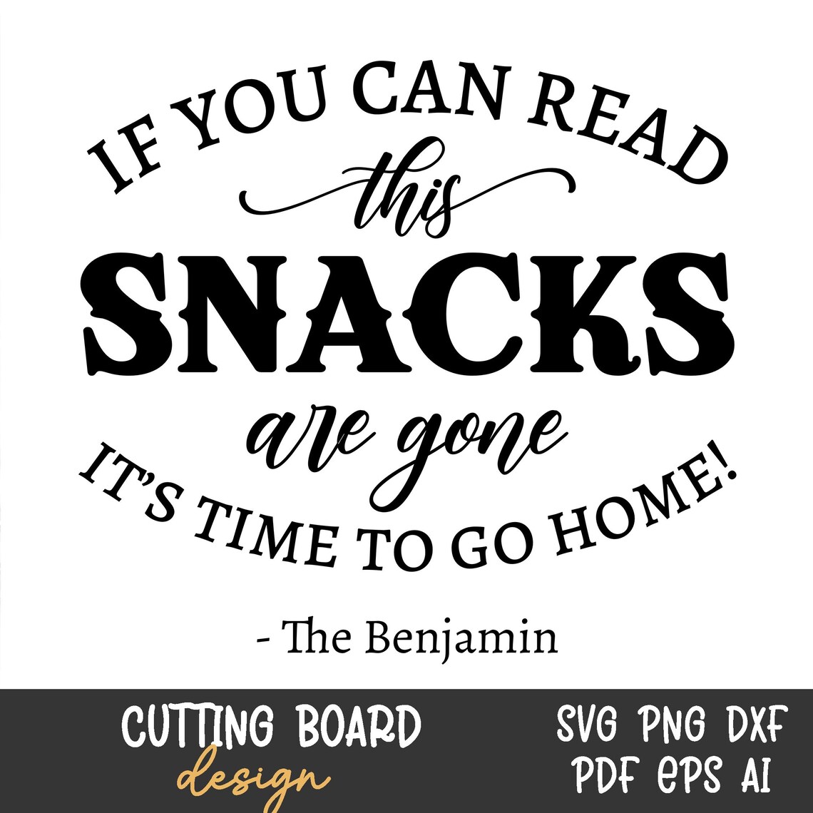 Funny Charcuterie Board Saying Svg, Sarcastic Kitchen Svg, Cutting ...