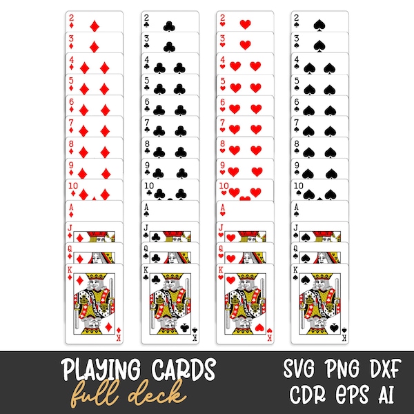 Deck of Cards - Etsy UK