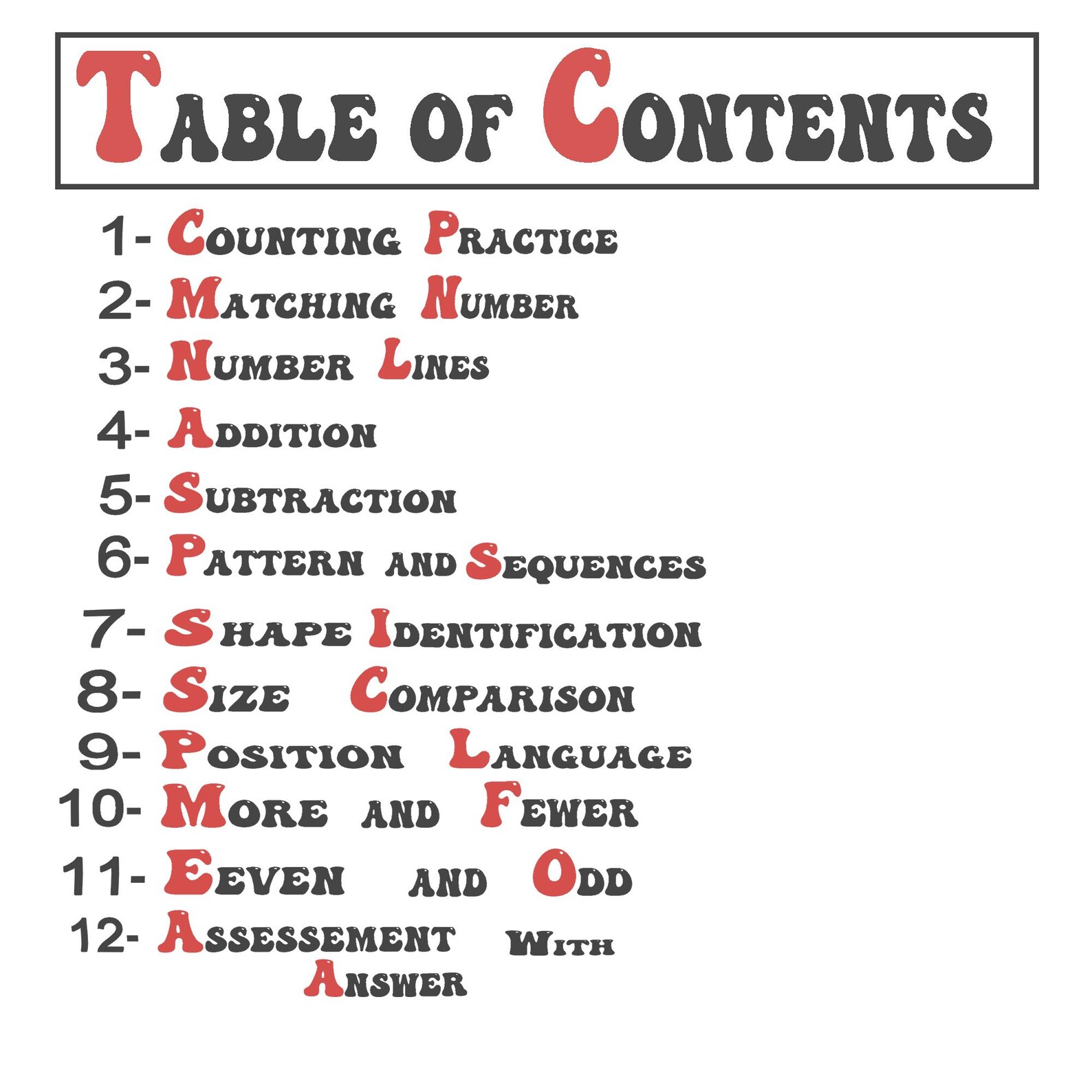 Printable Math Worksheets,preschool,early Years,kindergarten,grade1,ks1 ...