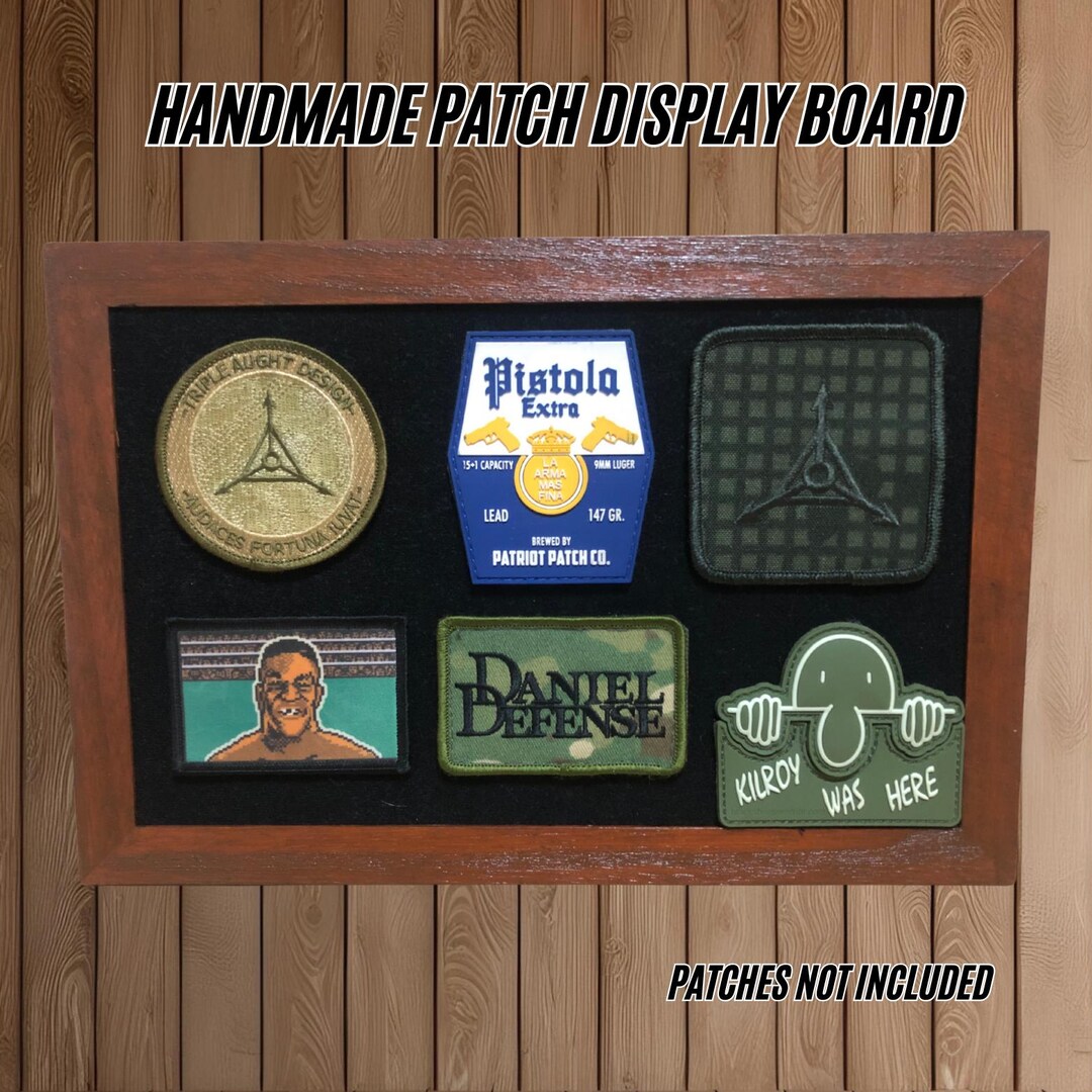 Double Sided Patch Display Board Hook Loop Tactical Wall Panel - Etsy 日本