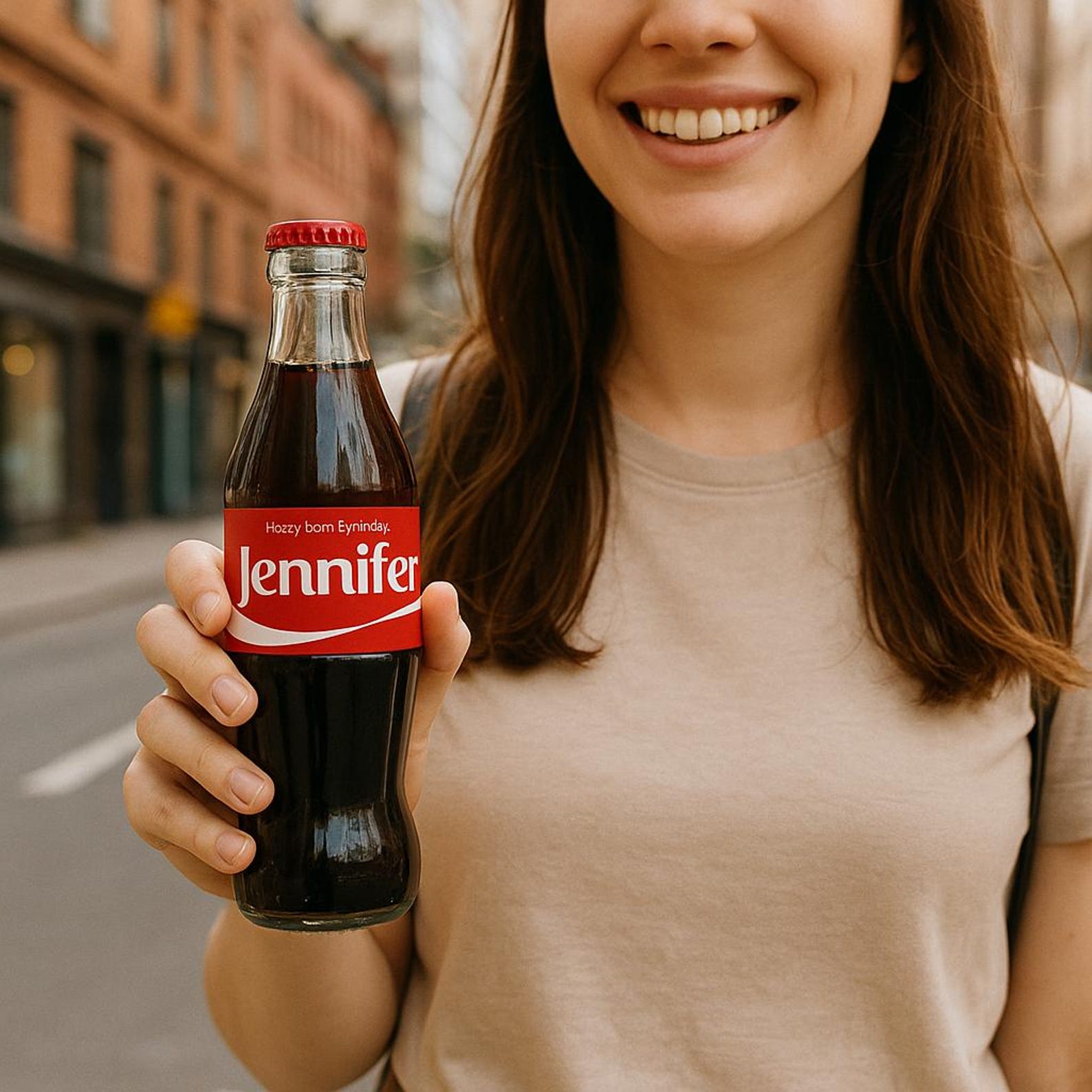 DIY Editable Custom Coke Bottle Label | Personalized Cola Label ...