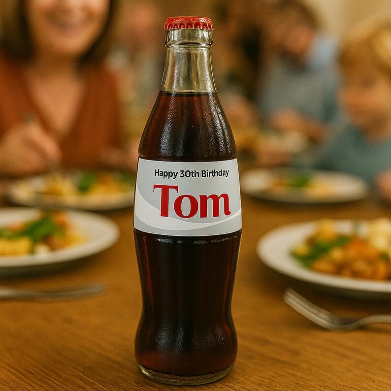 3-in-1 Custom Cola Bottle Labels | Editable Coke, Cola Light & Zero ...