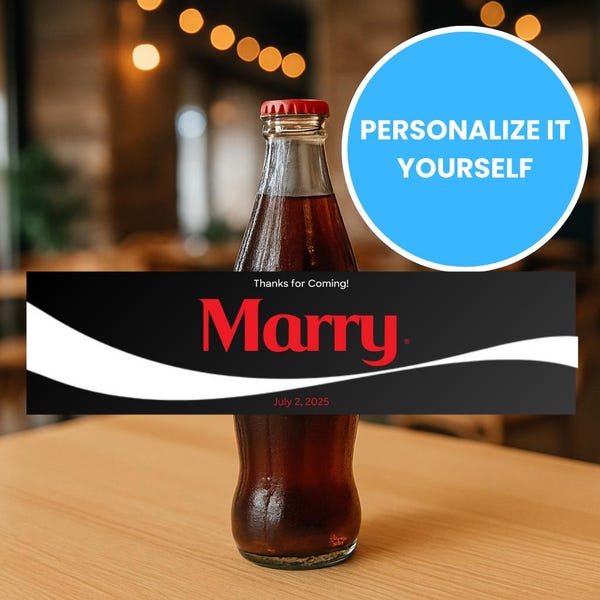 Coke Labels - Etsy