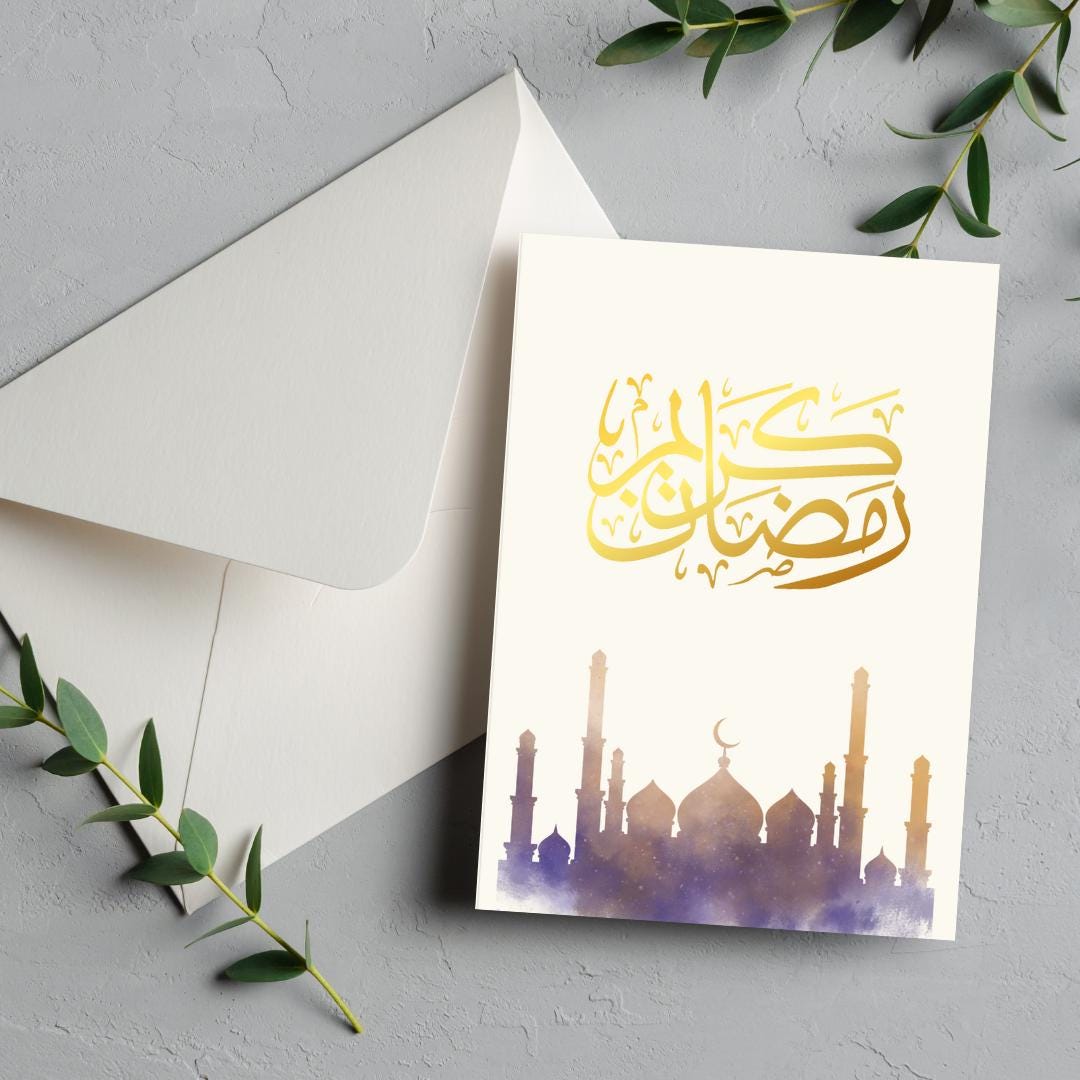 Printable Ramzan Card,ramadan Mubarak Card,instant Download - Etsy UK