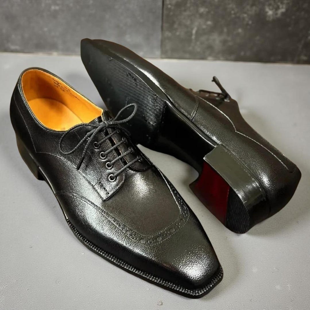 Men’s Handmade Leather Split Toe Derby Oxford Shoes - Etsy