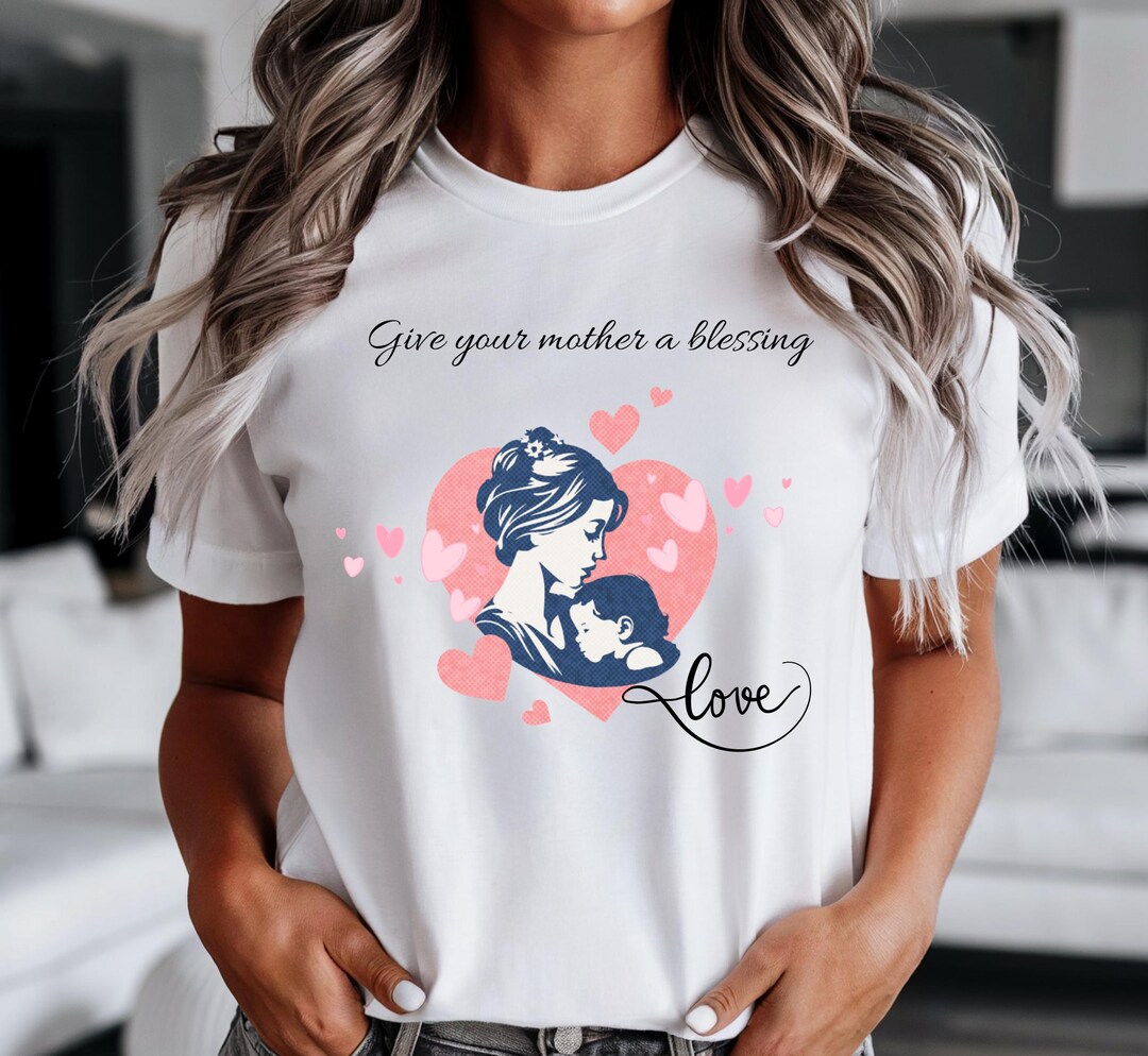 Custom Give Your Mother a Blessing, Personalizate, Mama Days ...