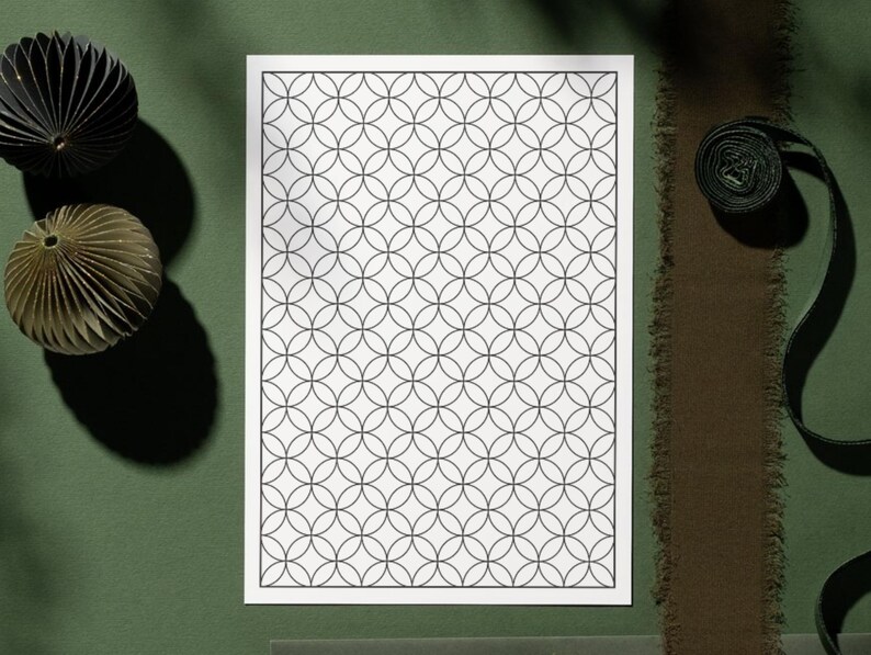 Printable Coloring Pages for Adults | Mindfulness Art Therapy Coloring ...