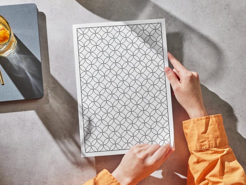 Printable Coloring Pages for Adults | Mindfulness Art Therapy Coloring ...