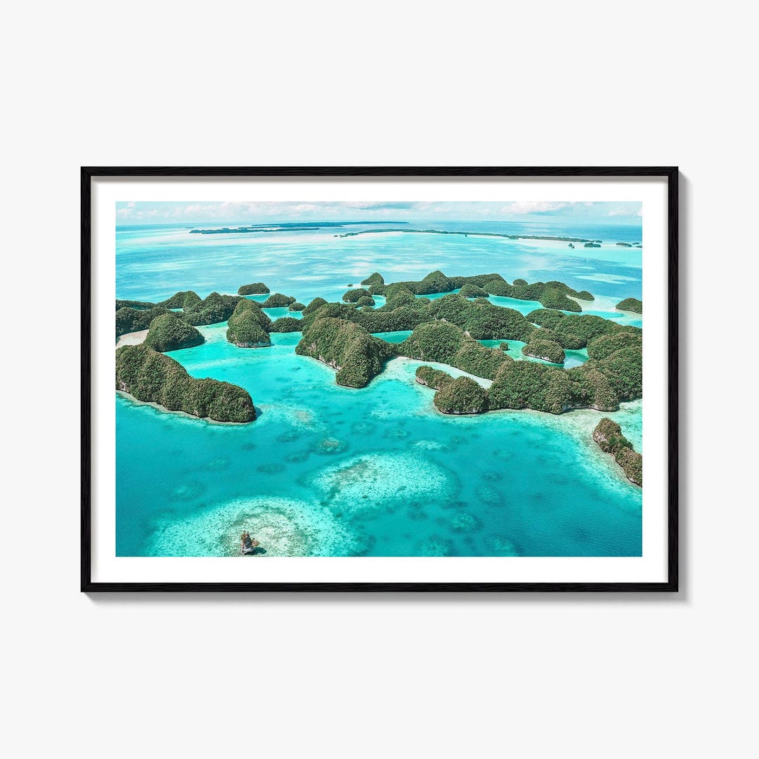 Palau Poster Print Oceania, Palau Photo Art, Palau Wall Decor, Palau ...