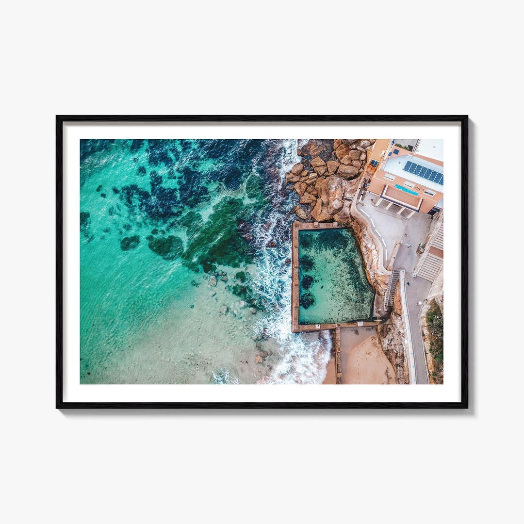 Coogee Beach Fine Art Photography Print, Ross Jones Pool Poster, Sydney ...