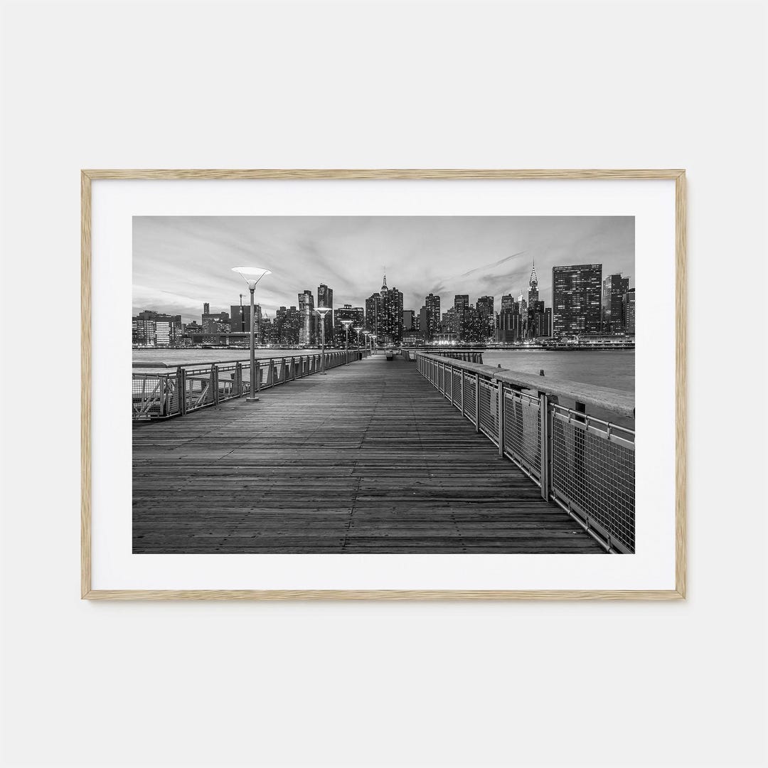 Long Island Photo Poster Print Horizontal, Long Island Black and White ...