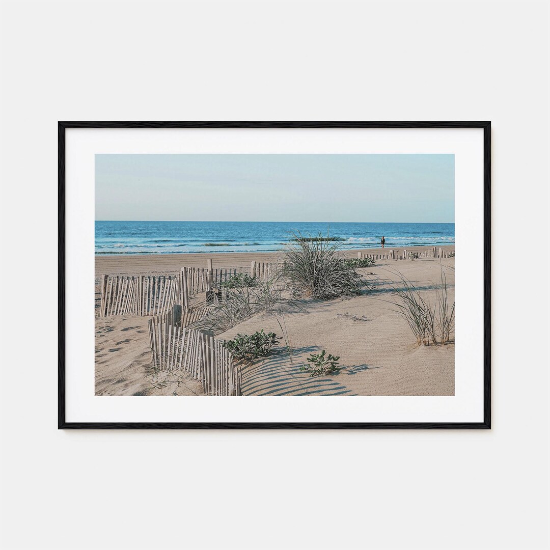 Stone Harbor Colorful Poster Print Horizontal, Stone Harbor Photo Art ...