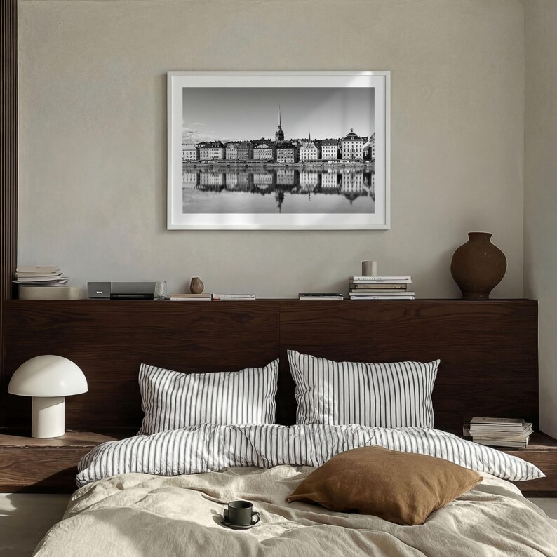 Stockholm Black and White Fine Art Photography Print, Gamla Stan Poster ...