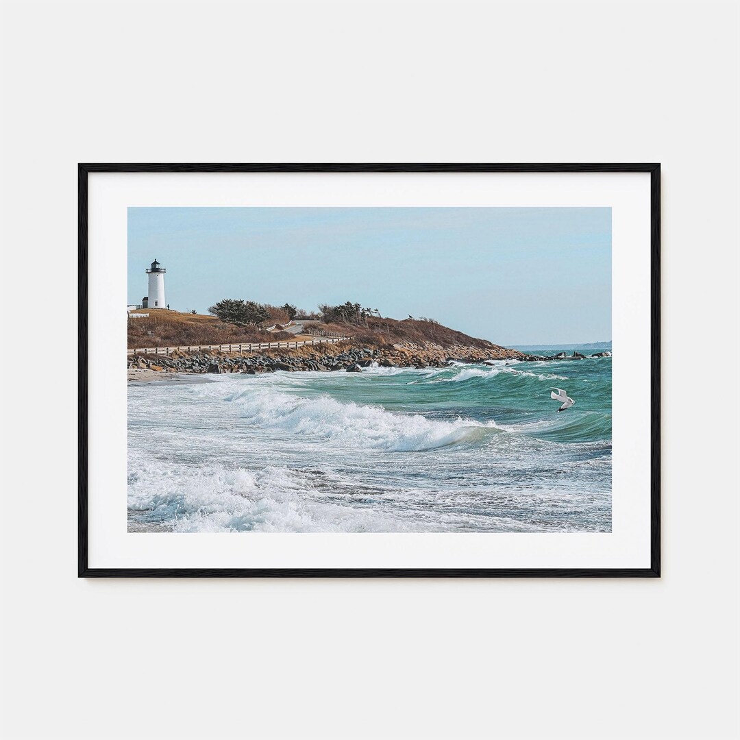 Cape Cod Colorful Poster Print Horizontal, Cape Cod Photo Wall Art ...