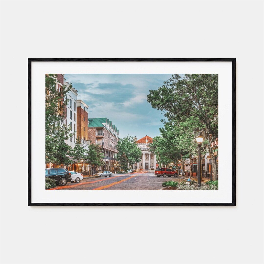Gainesville Colorful Poster Print Horizontal, Gainesville Photo Wall ...