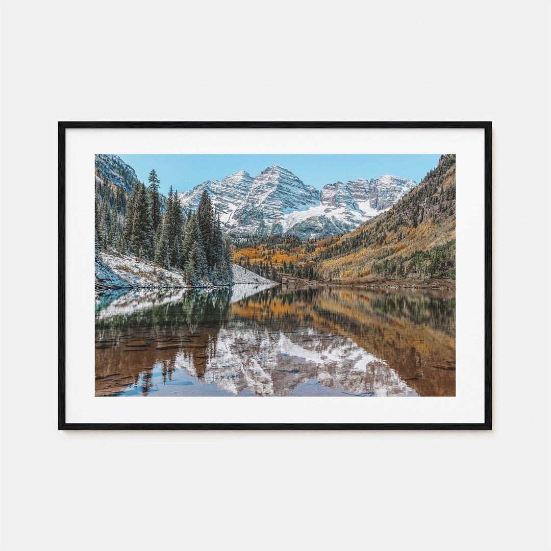 Colorado Colorful Poster Print Horizontal, Colorado Photo Wall Art ...