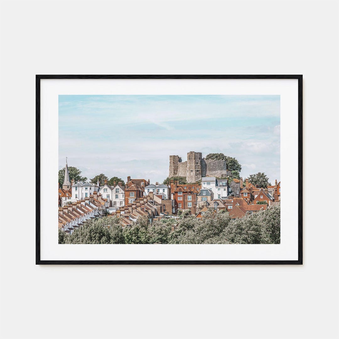 Lewes Colorful Poster Print Horizontal, Lewes Photo Wall Art, Lewes ...