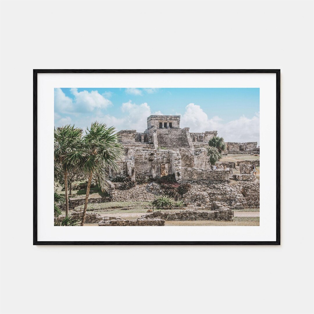 Tulum Colorful Poster Print Horizontal, Tulum Photo Wall Art, Tulum ...