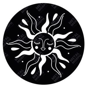 Sun Wall Art – DXF File for CNC Cutting - Etsy