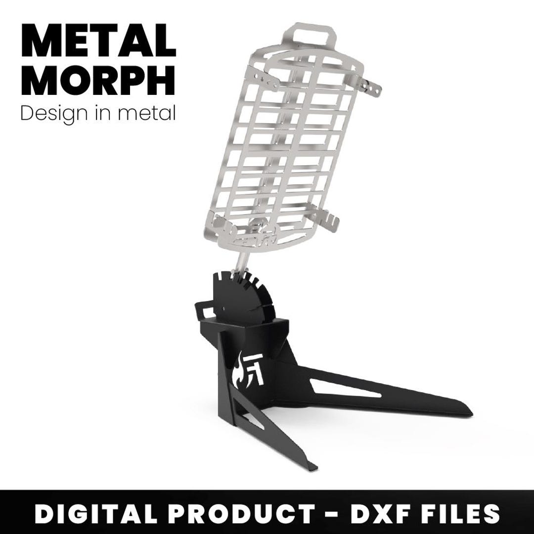 Double-grill Cross With Base – DXF File for CNC Cutting + Blueprints - Etsy
