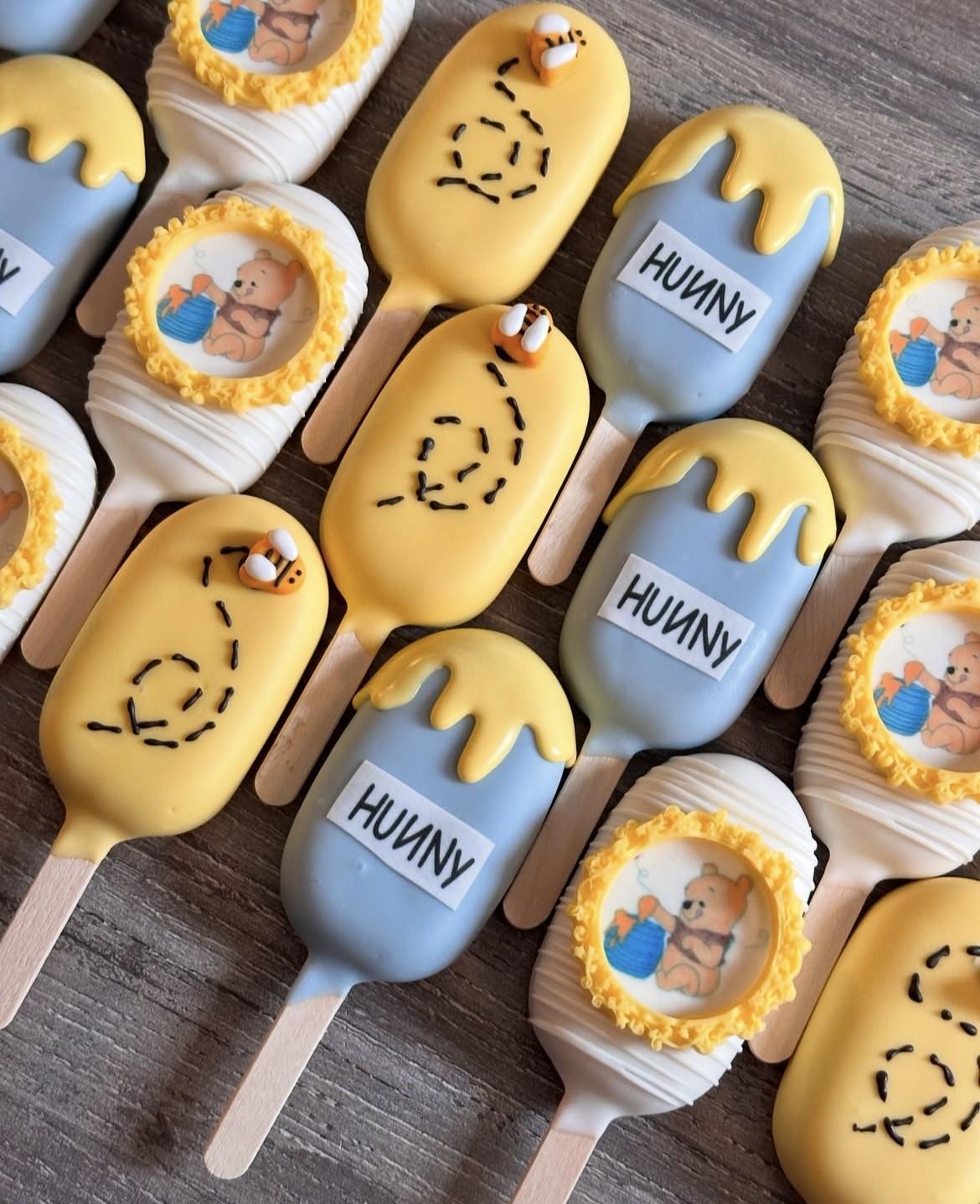 Winnie the Pooh-theme Custom Chocolate-dipped Treats: Party Package for ...