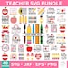 SVG Laser Cut File Teacher Pencil Sign | Teacher Gifts | Education ...