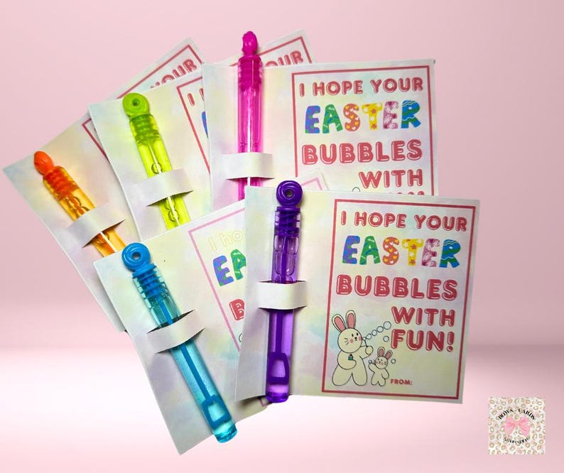 Easter Bubbles – Fun and Festive Bubbles for Easter Egg Hunts and ...