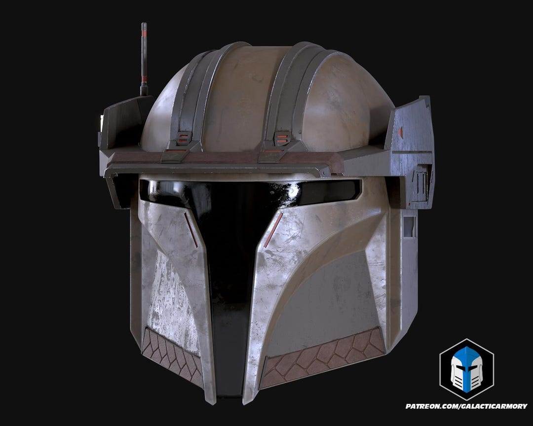 Cowboy Mando Helmet - Designed by Galactic Armory - Etsy