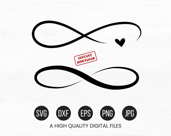 Infinity Symbol Svg Bundle, Infinity Sign Svg, Infinity Clipart, Svg ...