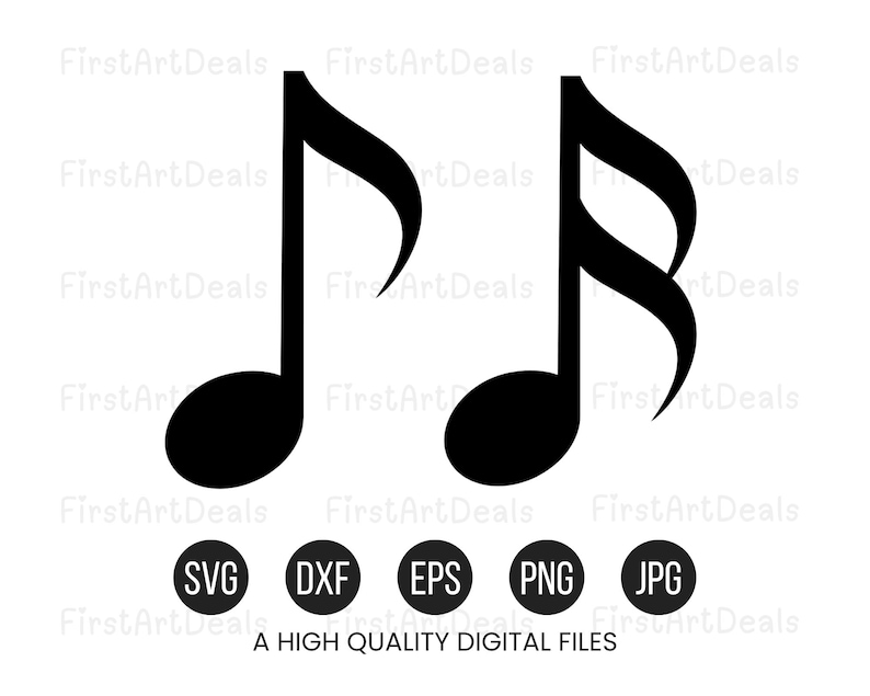Musical Note Svg, Music Note Png, Musical Symbol Svg, Svg Cut Files ...