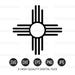 Zia Symbol SVG, Zia Sun Svg, Southwest Symbol Svg, Zia Printable ...