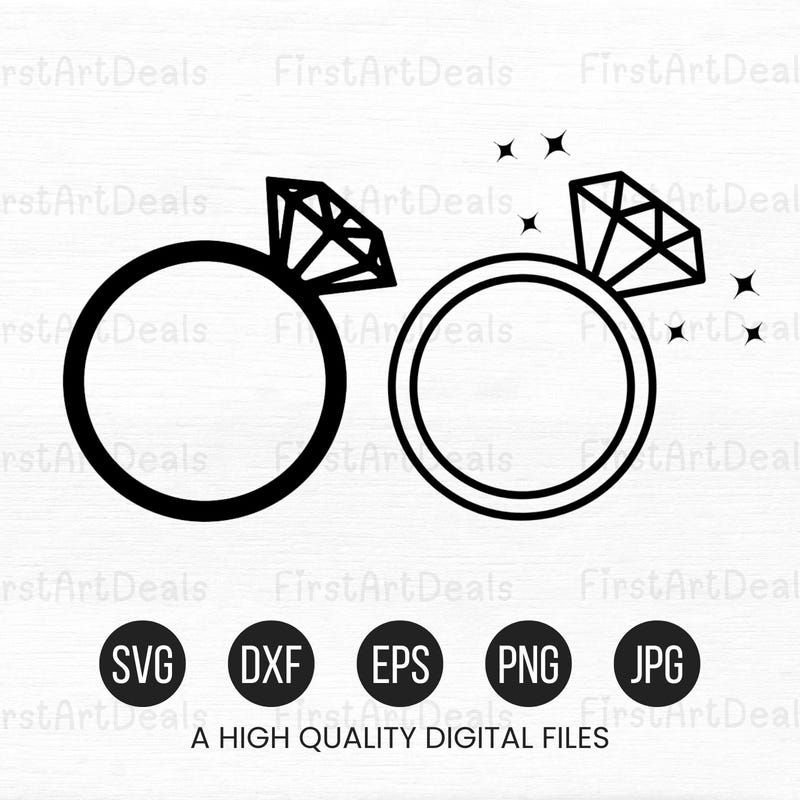 Diamond Clip Art Download - Etsy