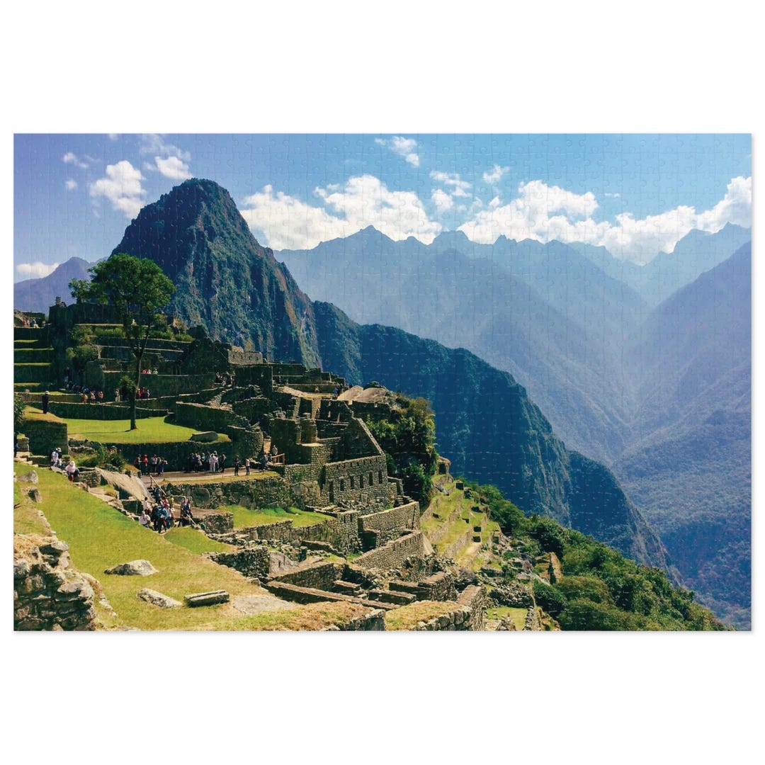 1,000 Piece, Jigsaw Puzzle, Machu Picchu Jigsaw Puzzle, Gift for Puzzle ...