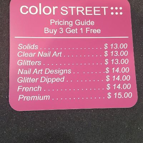 Color Street - Etsy