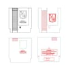 Metroid NES Game Cartridge Laser Ready Template SVG DXF Laser Cut File ...