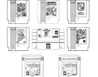 Zelda Nintendo Cartridge SVG | Retro Game Laser Cut File Laser Cut SVG ...