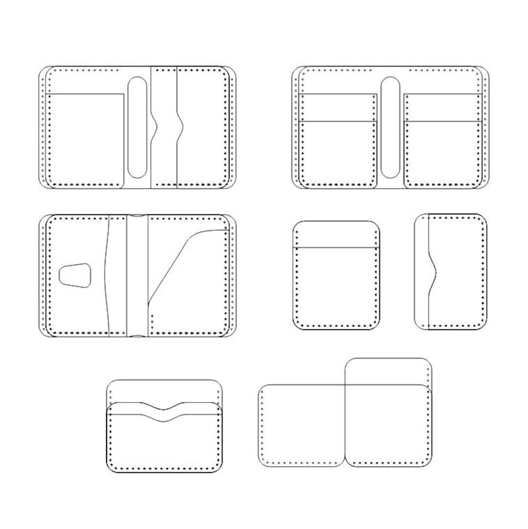 Best Selling Top 7 Laser Wallet Templates in Pdf for Laser Cutting and ...