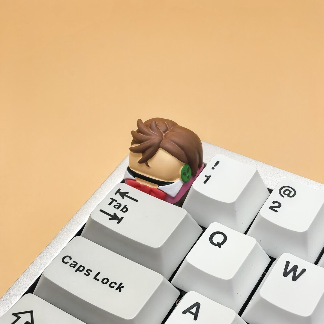 Dandadan Artisan Keycap，custom Resin Keycap，cute Ayase Momo Keycap ...