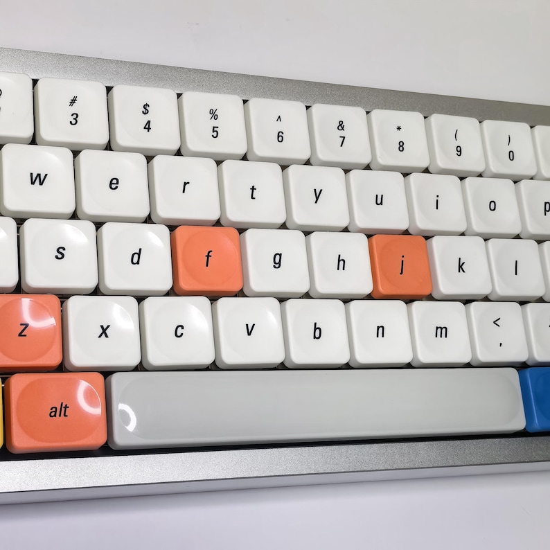 Original Low Profile Keycap Set PBT Custom Minimalist Keyboard Cap ...