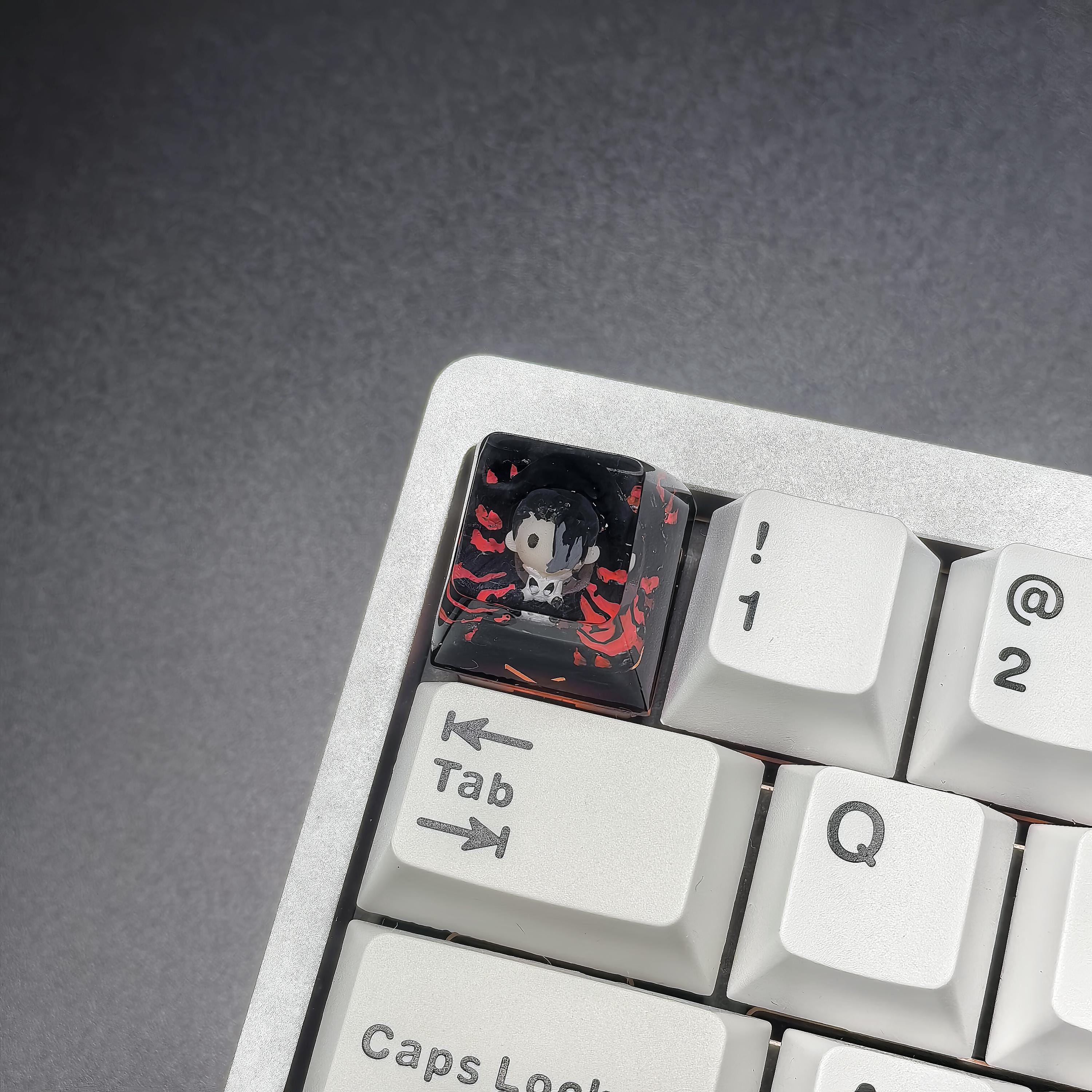 Valorant FADE Artisan Keycap，custom Transparent Resin Keycap，handmade ...