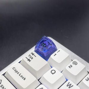 Valorant OMEN Artisan Keycap，custom Transparent Resin Keycap，handmade ...