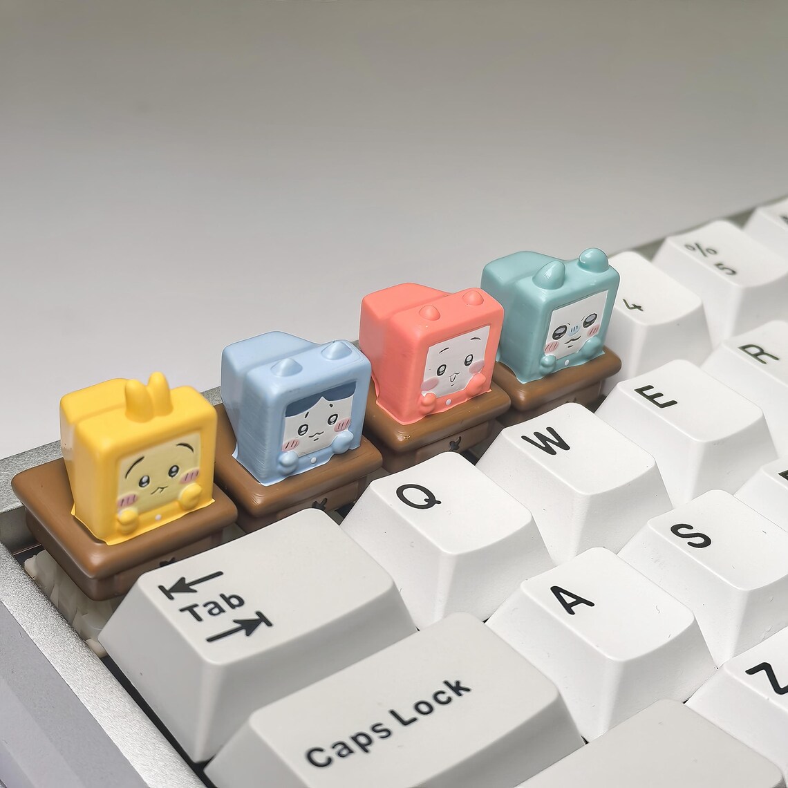 Cute Chiikawa Artisan Keycap，custom Handmaed Keycap，cute Anime Resin ...