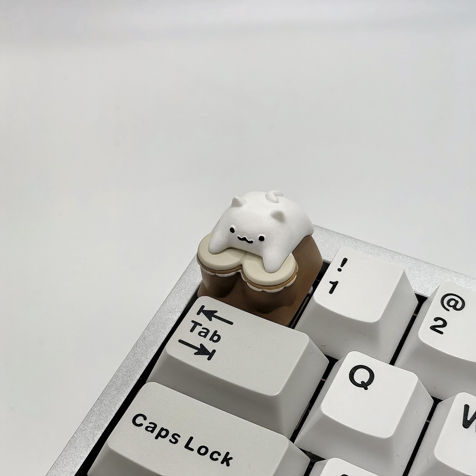 Bongo Cat Artisan Keycap，cute Kitten Keycap，custom Resin Keycap ...