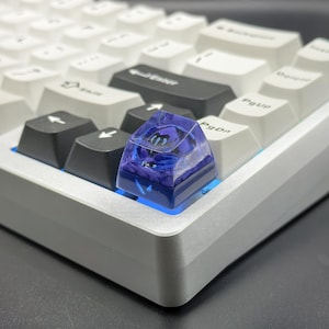 Valorant OMEN Artisan Keycap，custom Transparent Resin Keycap，handmade ...