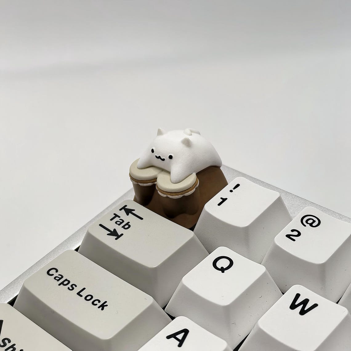Bongo Cat Artisan Keycap，cute Kitten Keycap，custom Resin Keycap ...