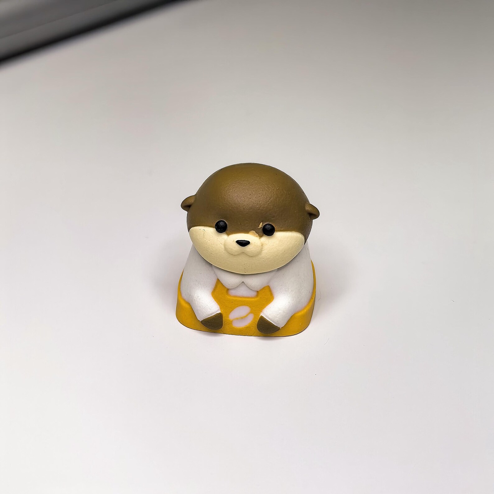 Cute Otter Artisan Keycap，handmade Custom Resin Keycap，cute Animal ...