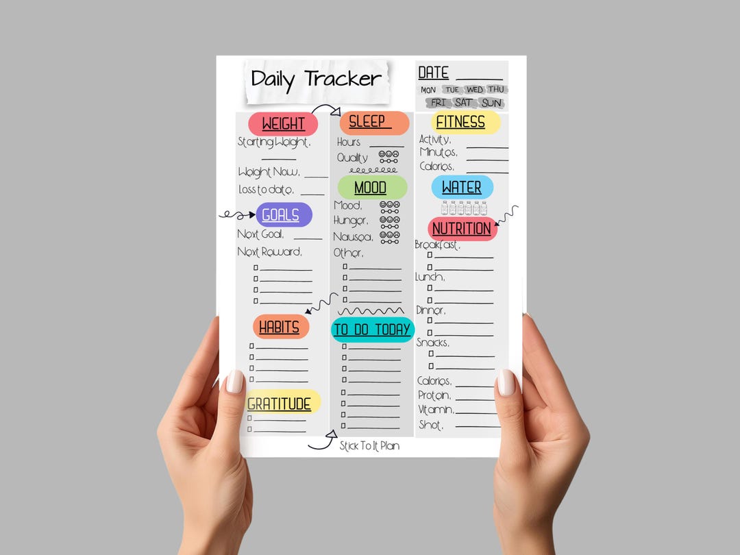 GLP-1 Weight Loss Tracker: Printable/digital (PDF Download) - Etsy