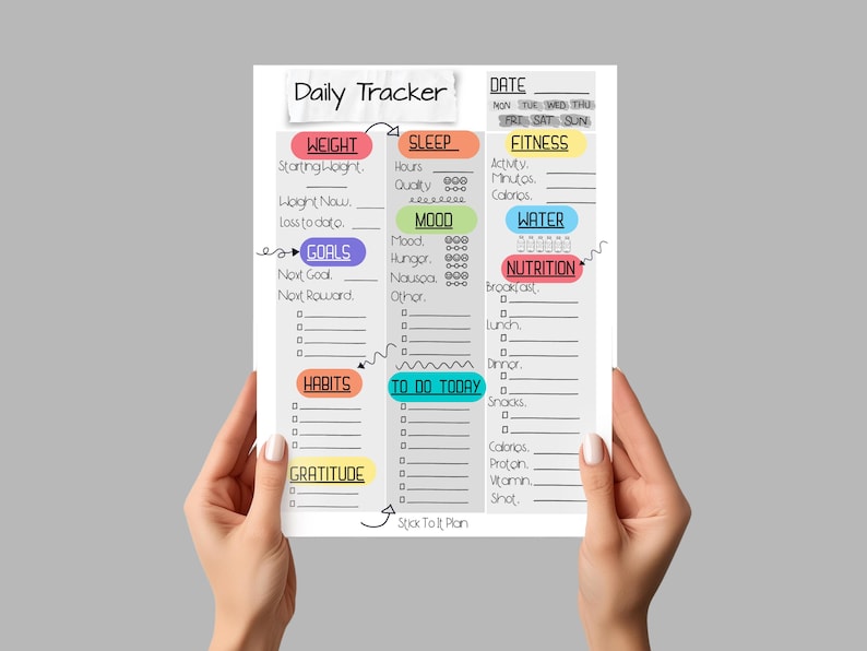 GLP-1 Weight Loss Tracker: Printable/digital (PDF Download) - Etsy