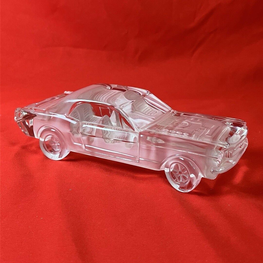 1964 Mustang Hofbauer Lead Crystal Paperweight Car / Over 24% PBO ...